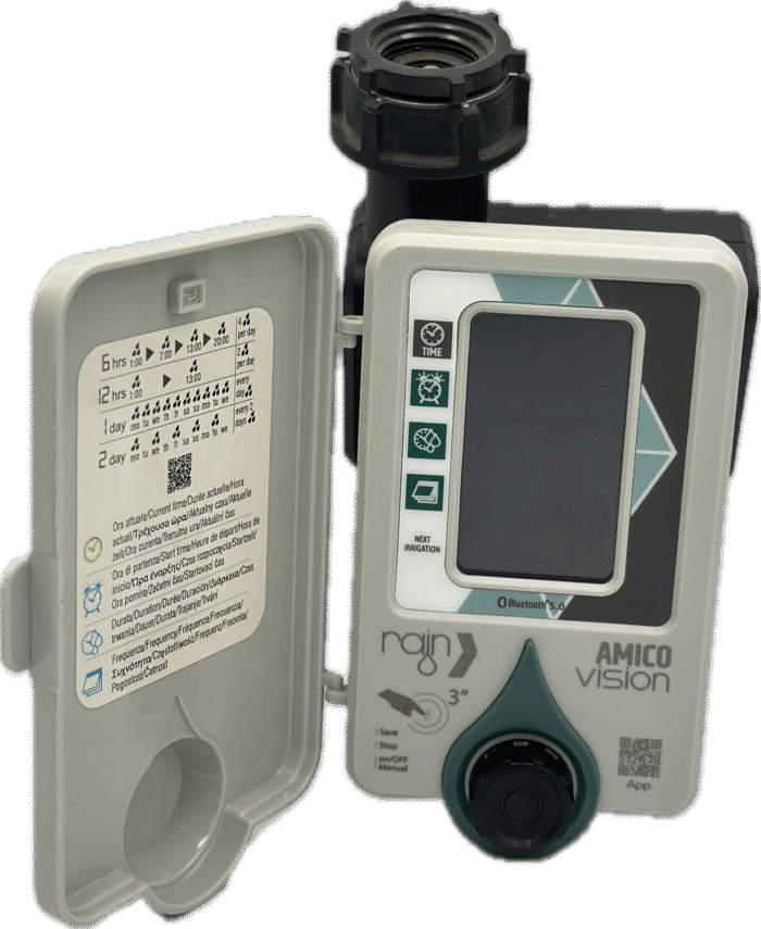 Buy Rain AMICO VISION – Battery Tap Timer 1 Station – Rechargeable ...